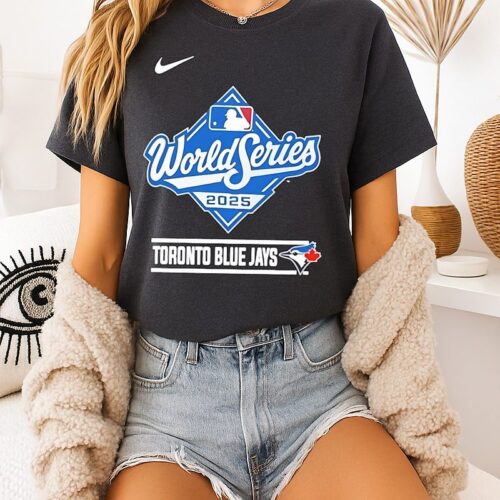 Toronto Blue Jays 2025 World Series Logo T-Shirt
